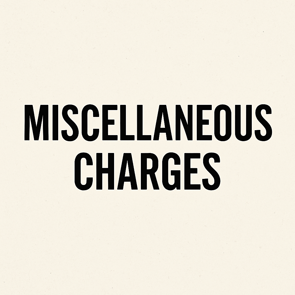 miscellaneous charge| Tailgatecamera.com