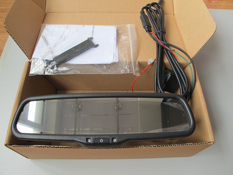 4.3", mirror, with, lcd, OEM, rear,view,replacement,lcd mirror ...