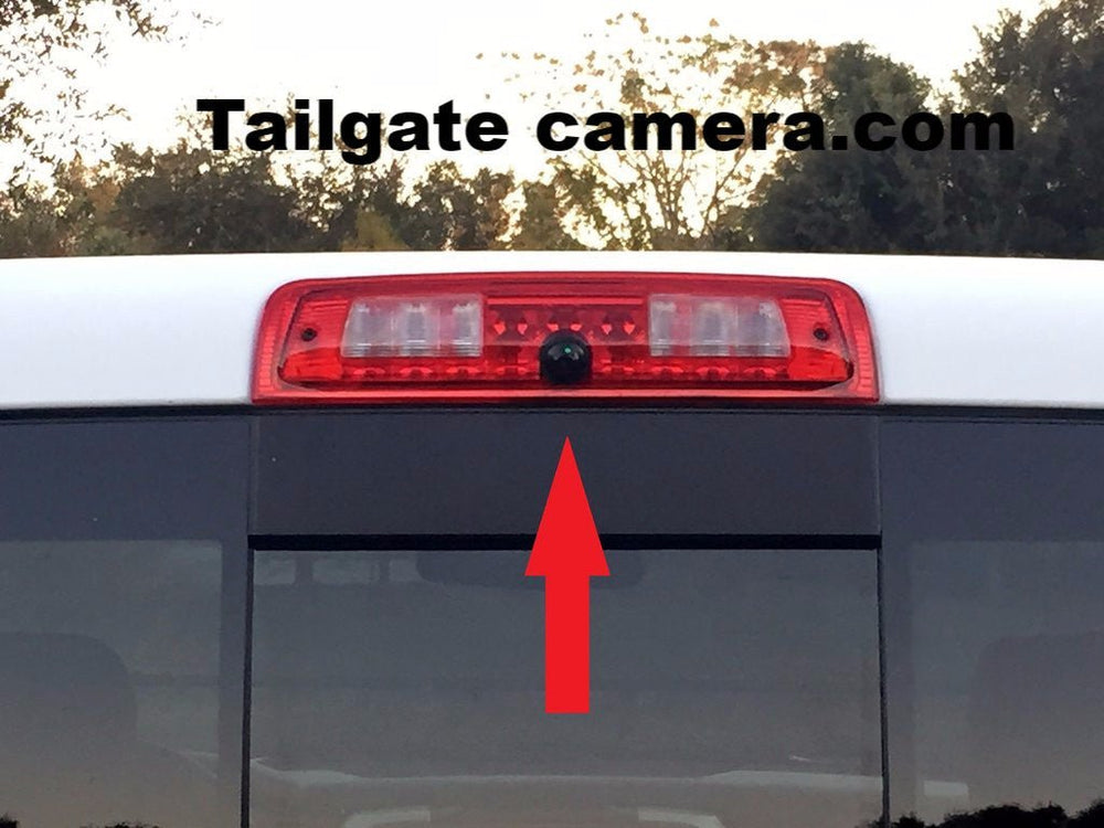 3rd Brake Light Cargo Camera for 2013-2018 Dodge Ram Trucks with switc ...