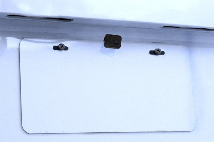 License Plate Lip mount Color backup Camera with Hidden Mounting ...
